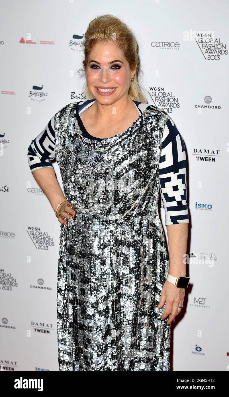 London. UK. Brix Smith Start at the WGSN Global Fashion Awards at the ...