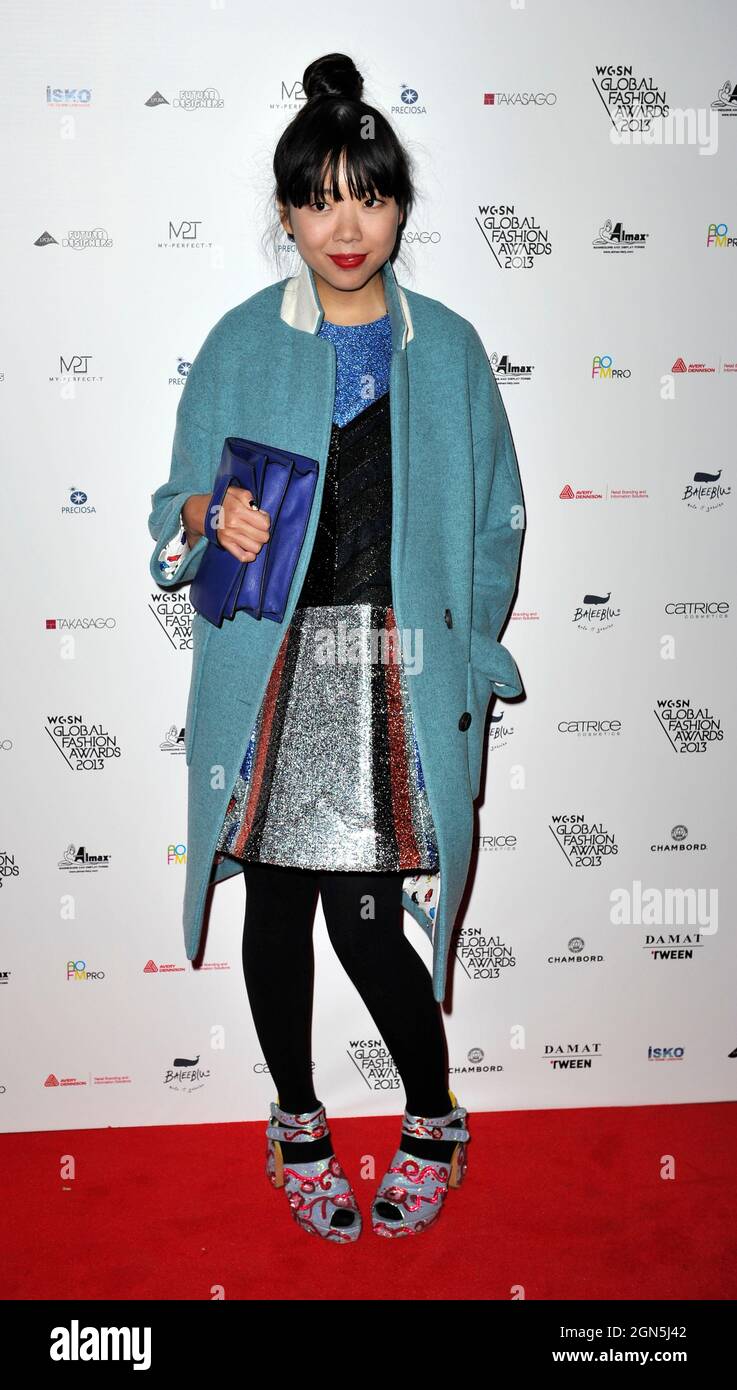 London. UK. Susie Lau at the WGSN Global Fashion Awards at the Victoria ...
