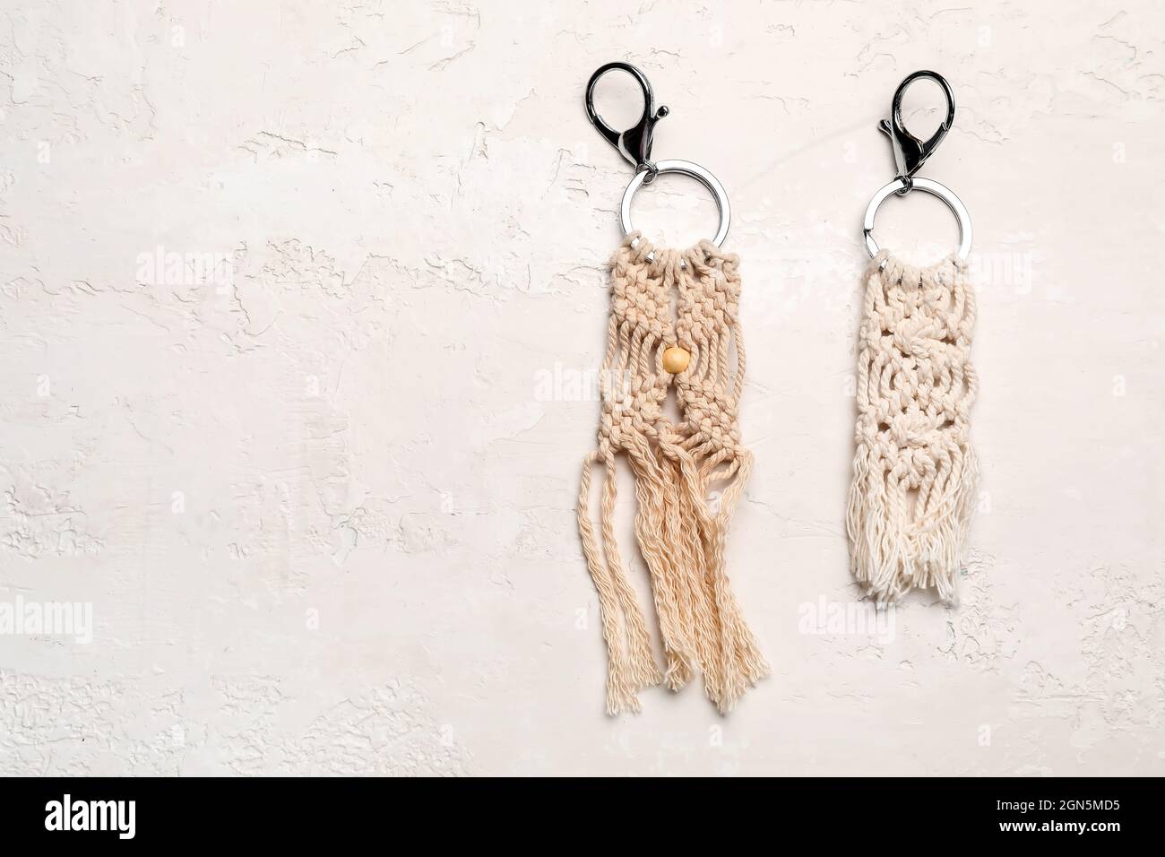 Macrame key chain hi-res stock photography and images - Alamy