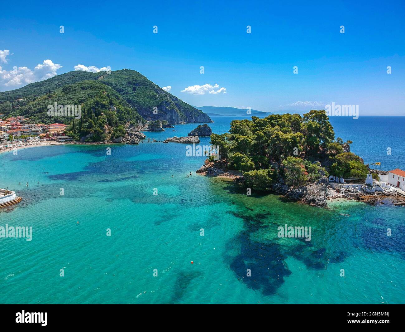 Parga cityscape hi-res stock photography and images - Alamy