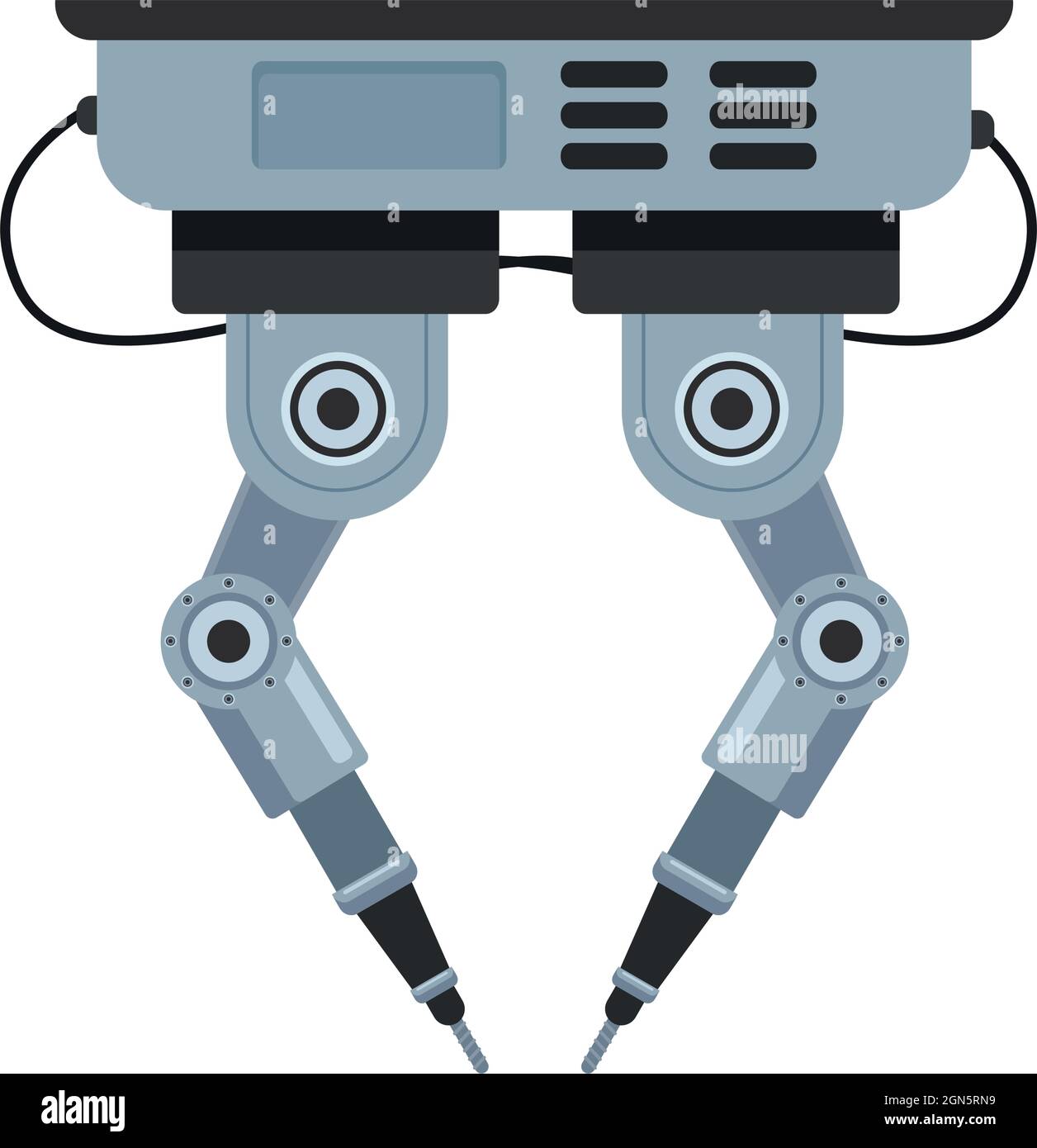 Robotic pliers Stock Vector Images - Alamy