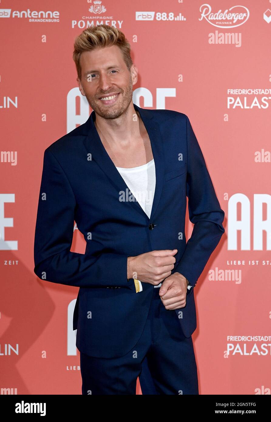 Berlin, Germany. 22nd Sep, 2021. Maxi Arland comes to the premiere of ...