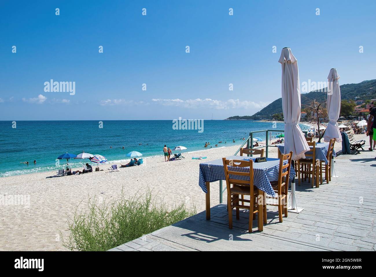 Ai Giannis, Pelion Volos. Cosmopolitan resort of Eastern Pelion, Agios ...