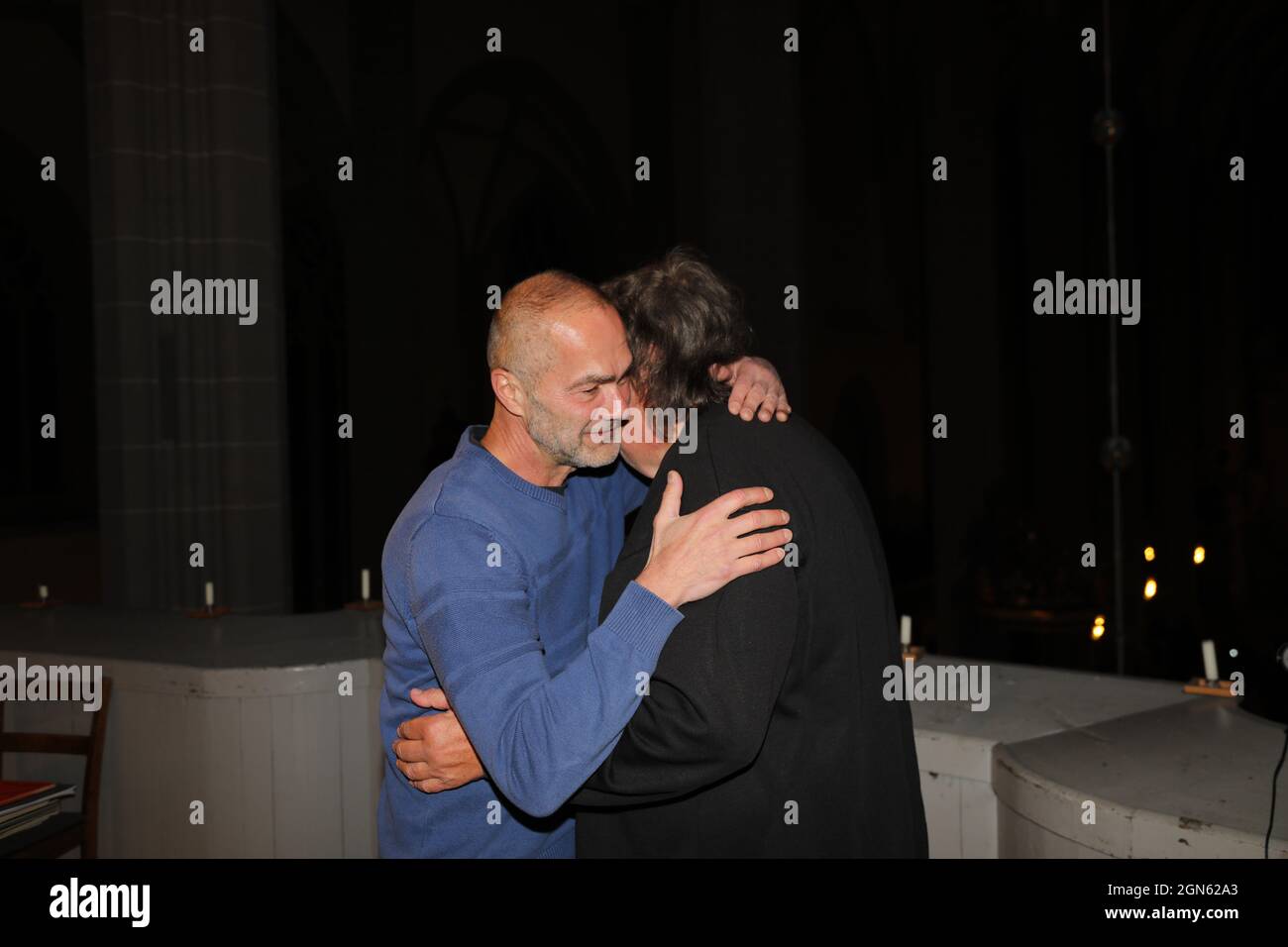 Prof. Matthias Eisenberg und KMD Reinhard Seeliger beim 431. Konzert ...