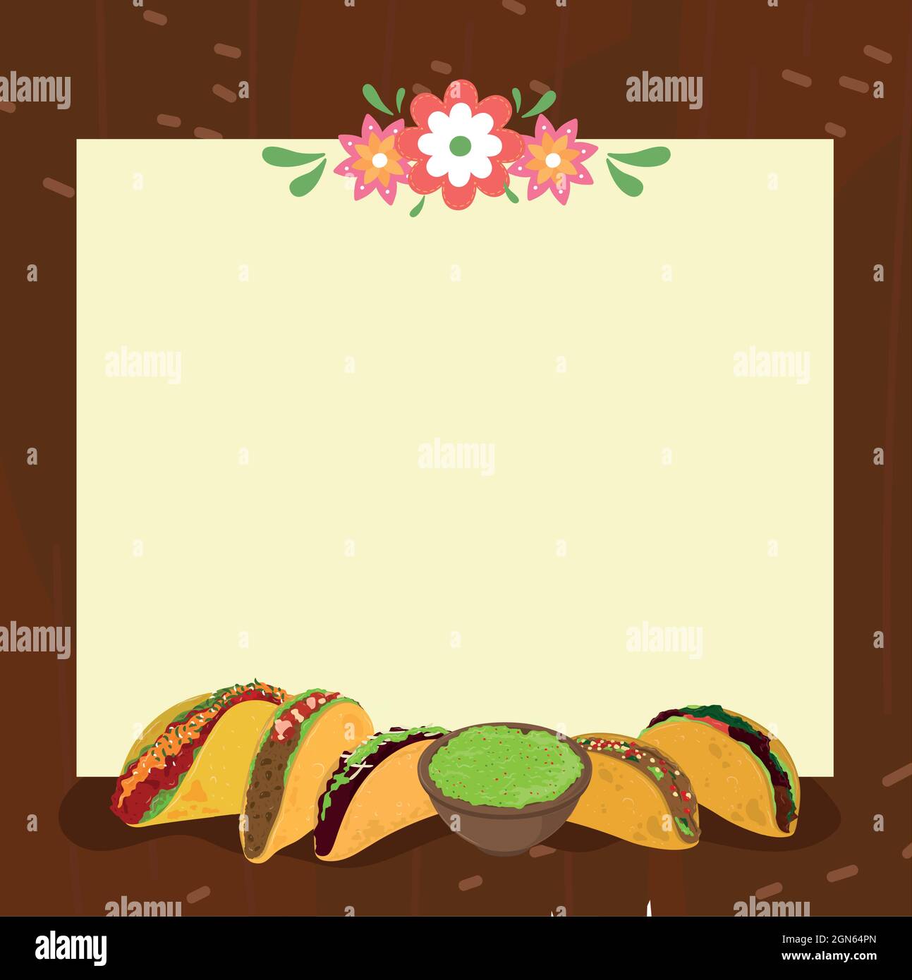 Corn tacos Stock Vector Images - Alamy