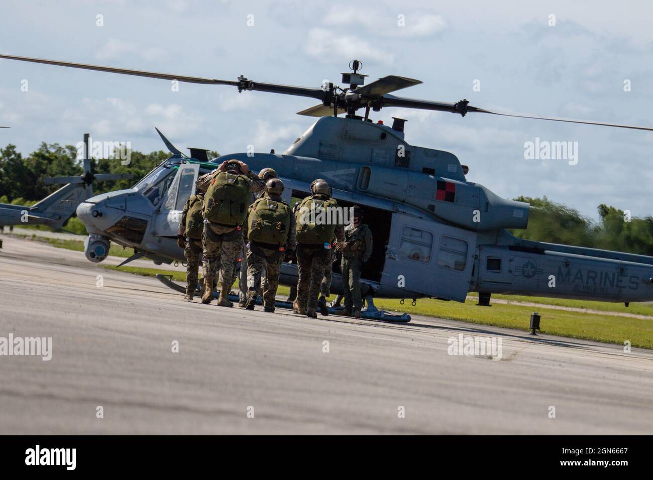 Instructors from the Marine Raider Training Center with Marine Forces ...