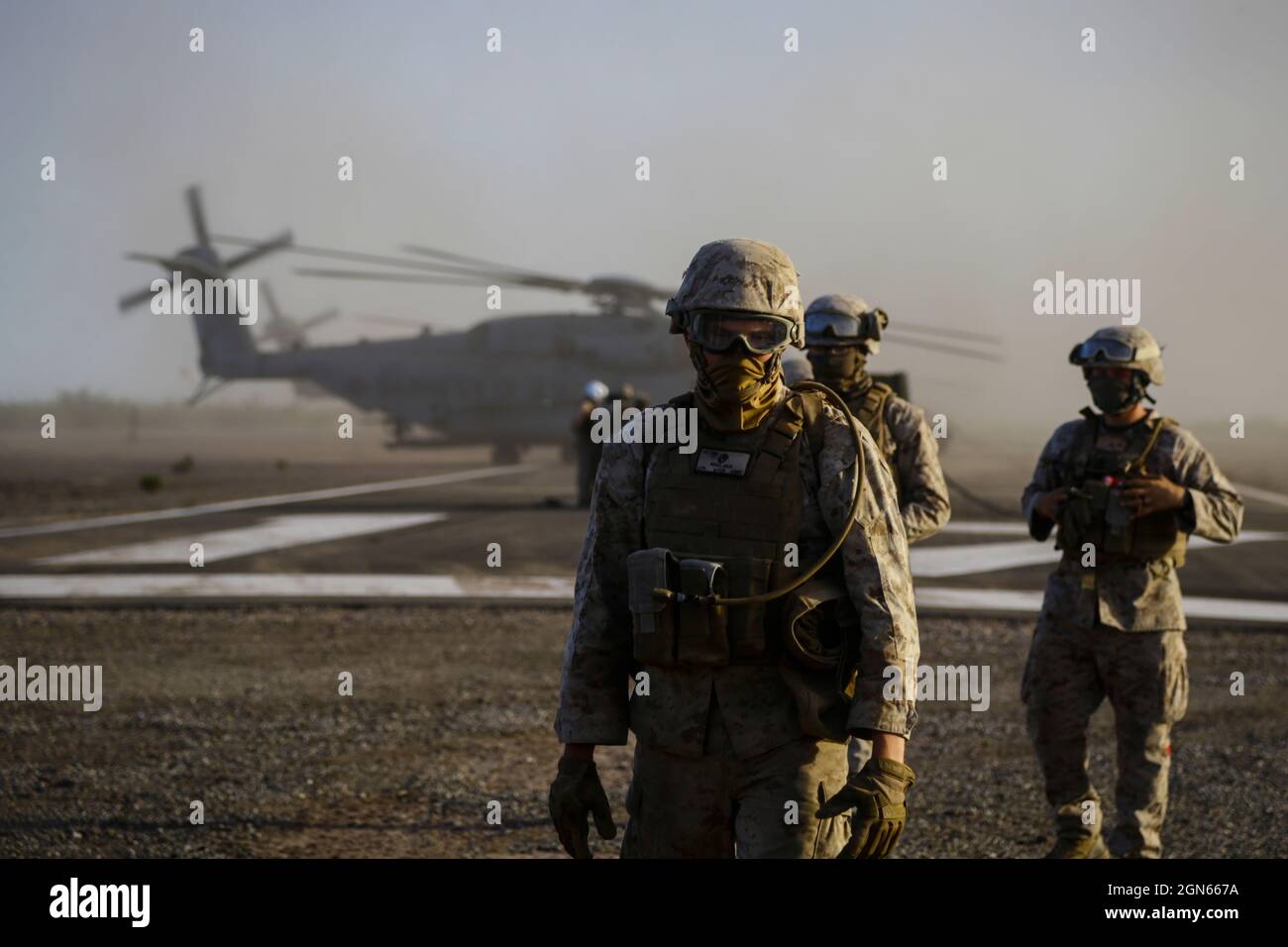 U.S. Marines with 1st Landing Support Battalion, Combat Logistics ...