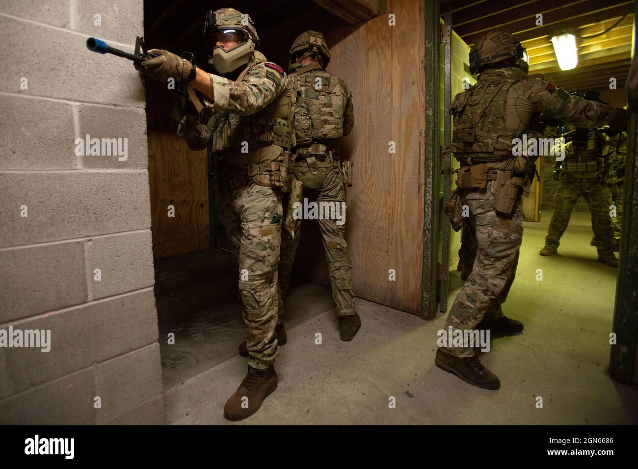 British Royal Marines with 43 Commando Fleet Protection Group Royal ...