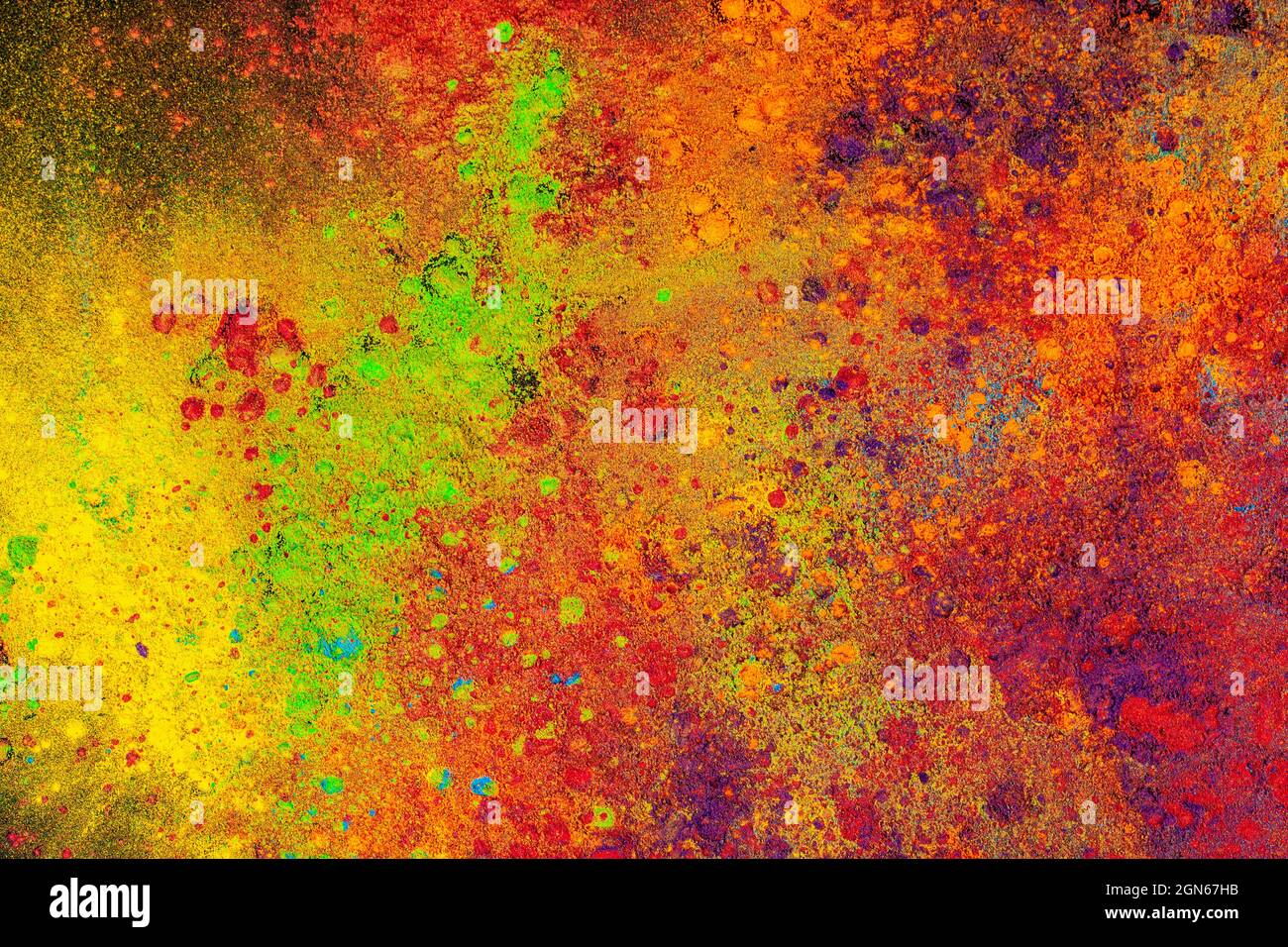 Colorful background made of Indian colorful dyes Stock Photo - Alamy
