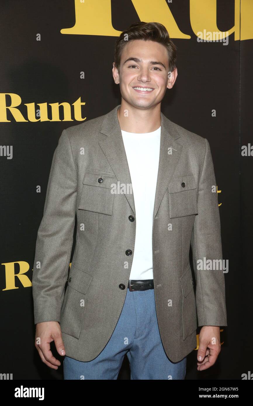 Hollywood, Ca. 22nd Sep, 2021. Carson Boatman at the Los Angeles ...
