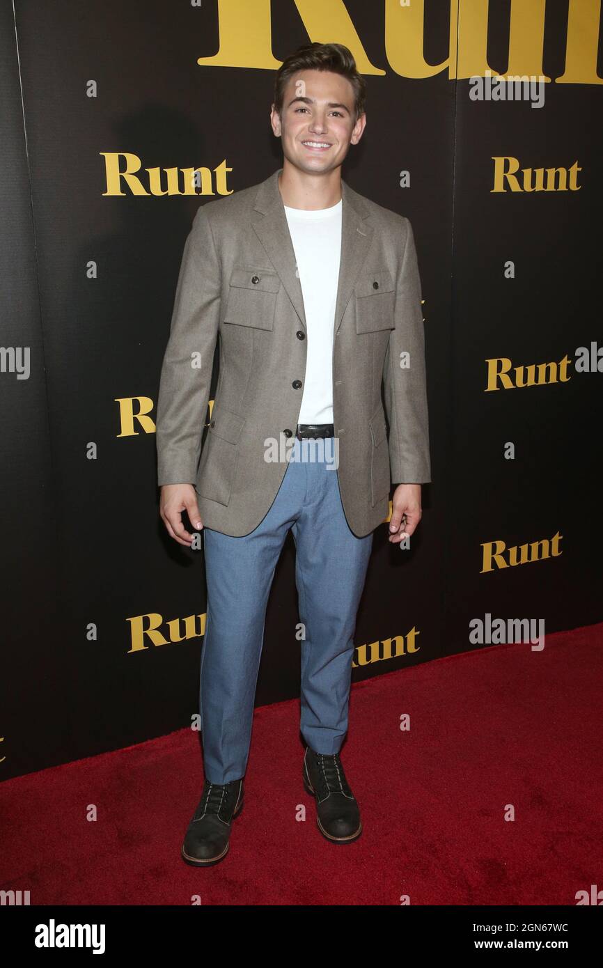 Hollywood, Ca. 22nd Sep, 2021. Carson Boatman at the Los Angeles ...