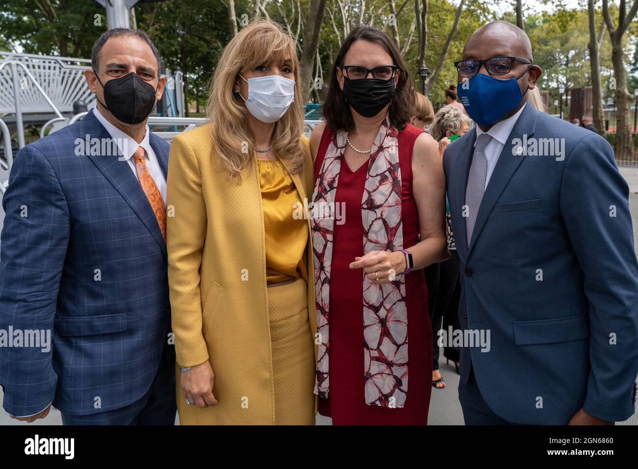New York, United States. 22nd Sep, 2021. (L-R) Costa Constantinides ...