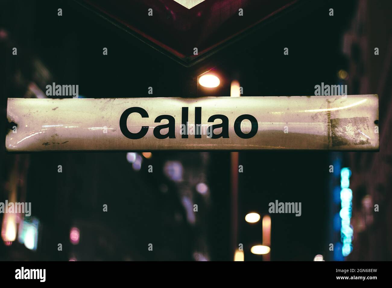 Callao metro station in madrid hi-res stock photography and images - Alamy