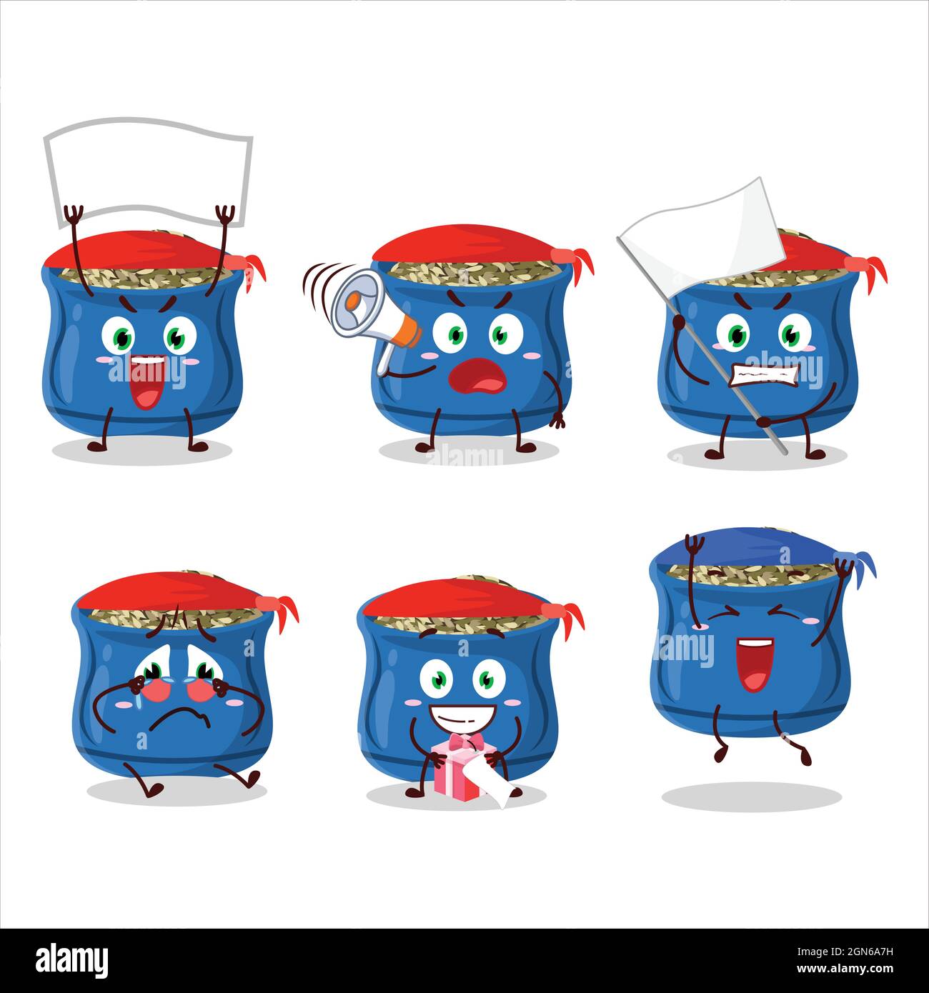 Mascot design style of thyme character as an attractive supporter ...