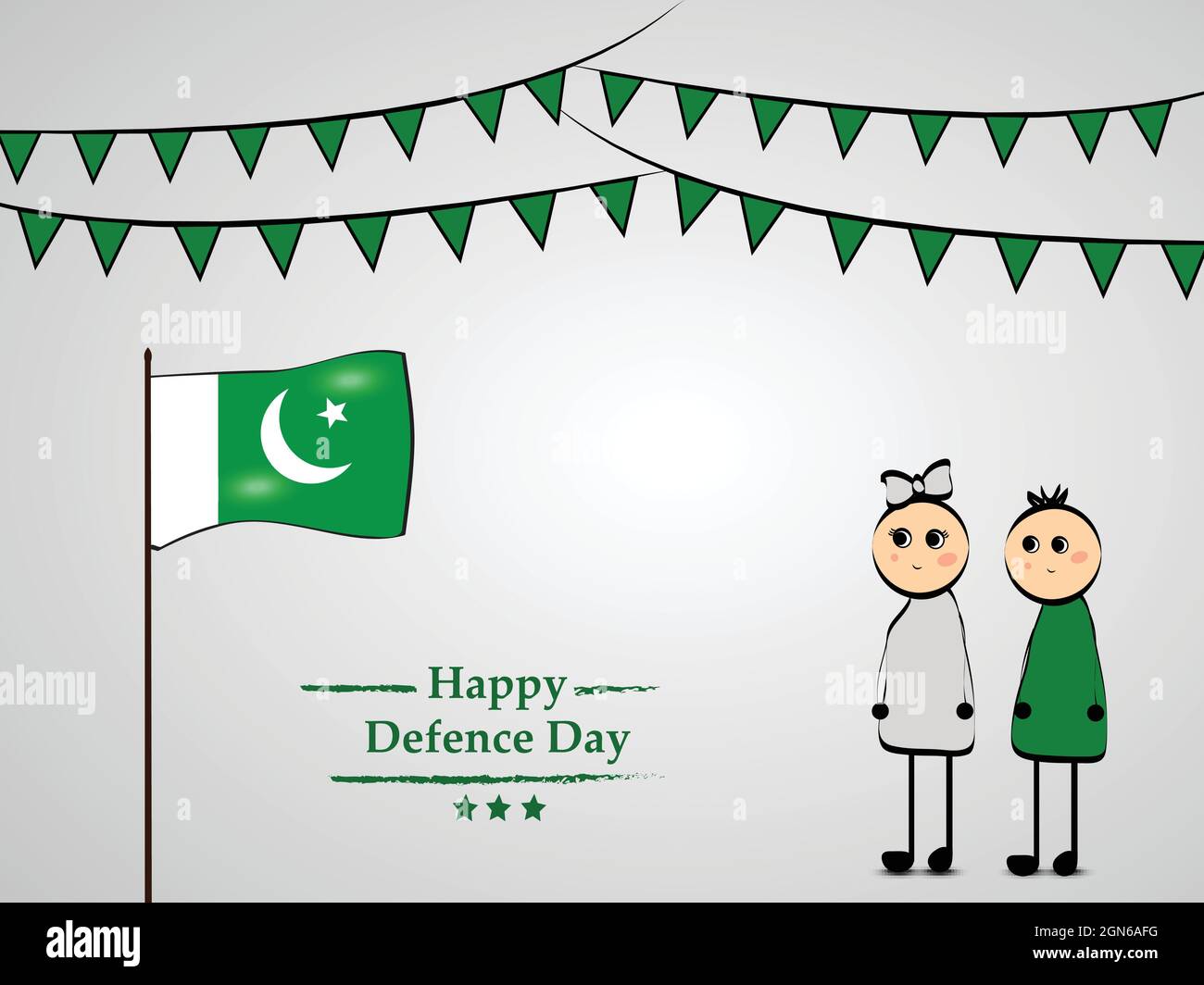 Pakistan Defence Day Stock Vector Image & Art - Alamy