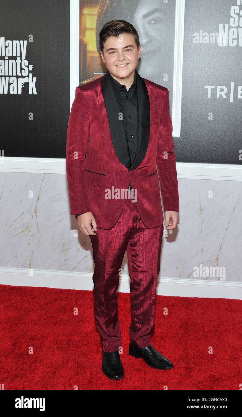 William Ludwig attends the premiere of The Many Saints of Newark at the ...