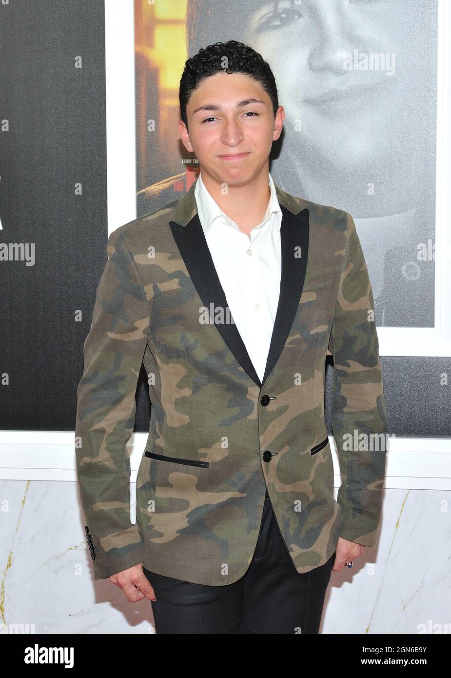 Matteo Russo attends the premiere of The Many Saints of Newark at the ...