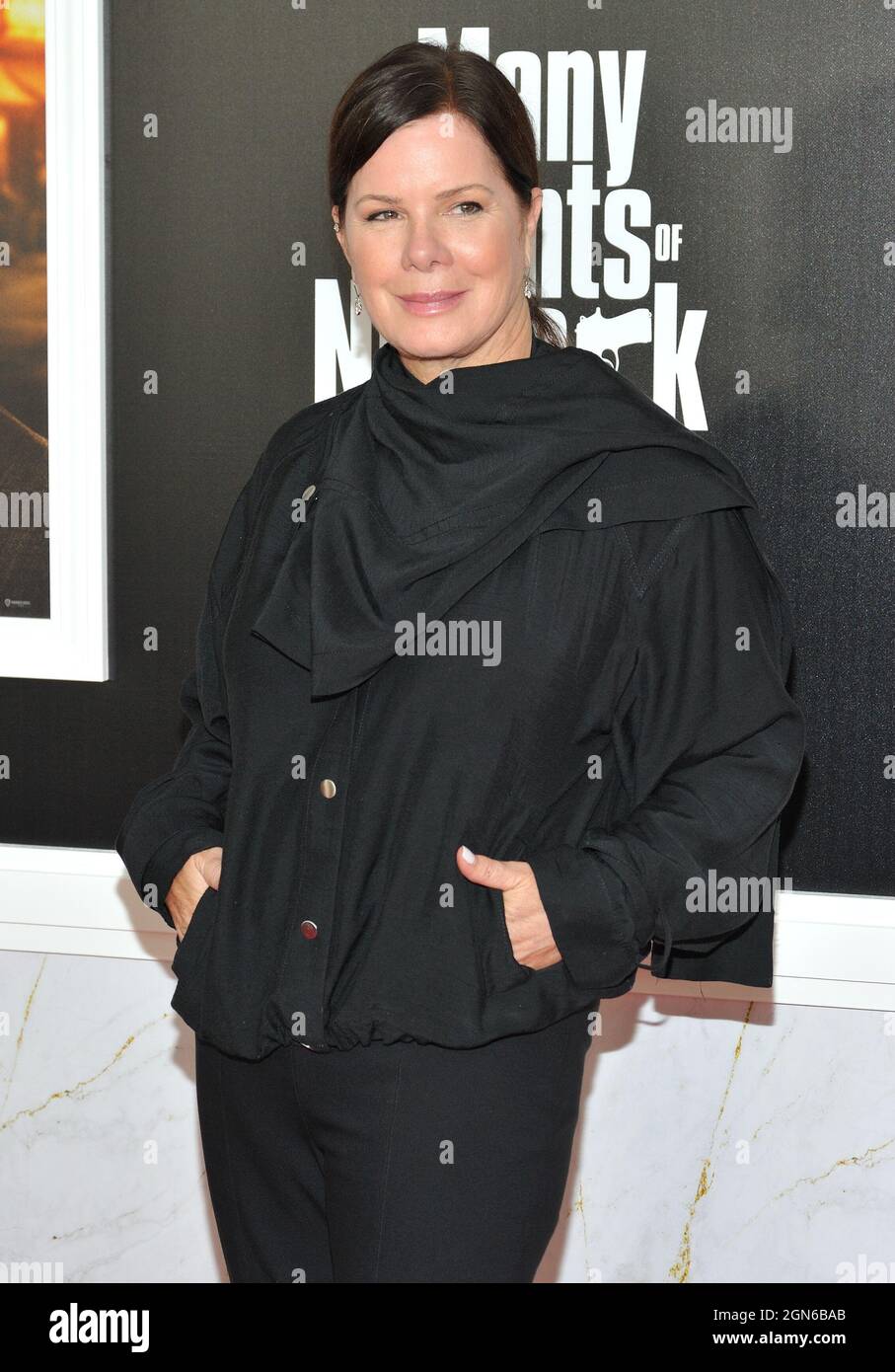 New York, USA. 22nd Sep, 2021. Marsha Gay Harden attends the premiere ...