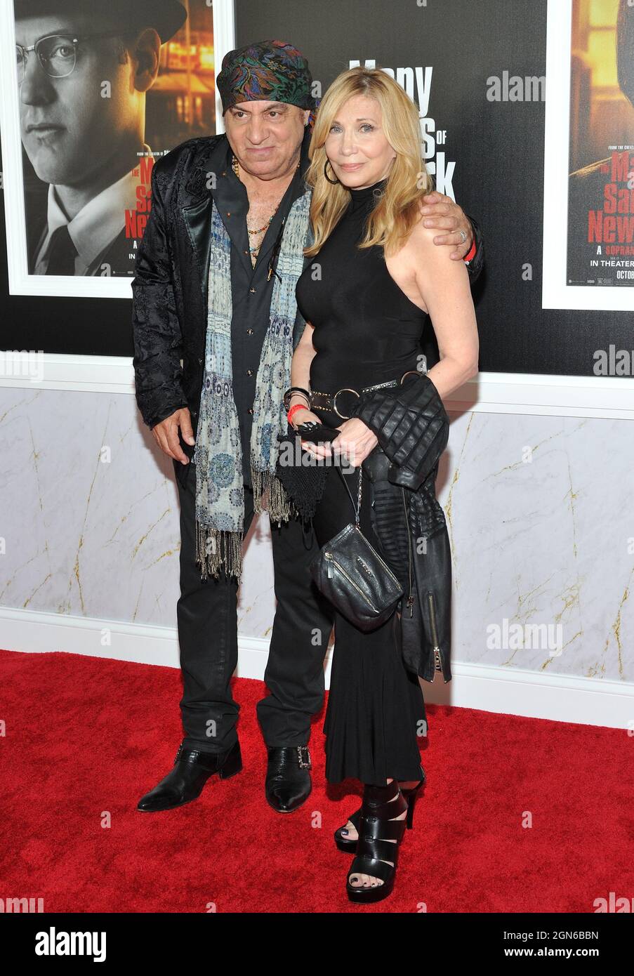 L-R: Steven Van Zandt and Maureen Van Zandt attend the premiere of The ...