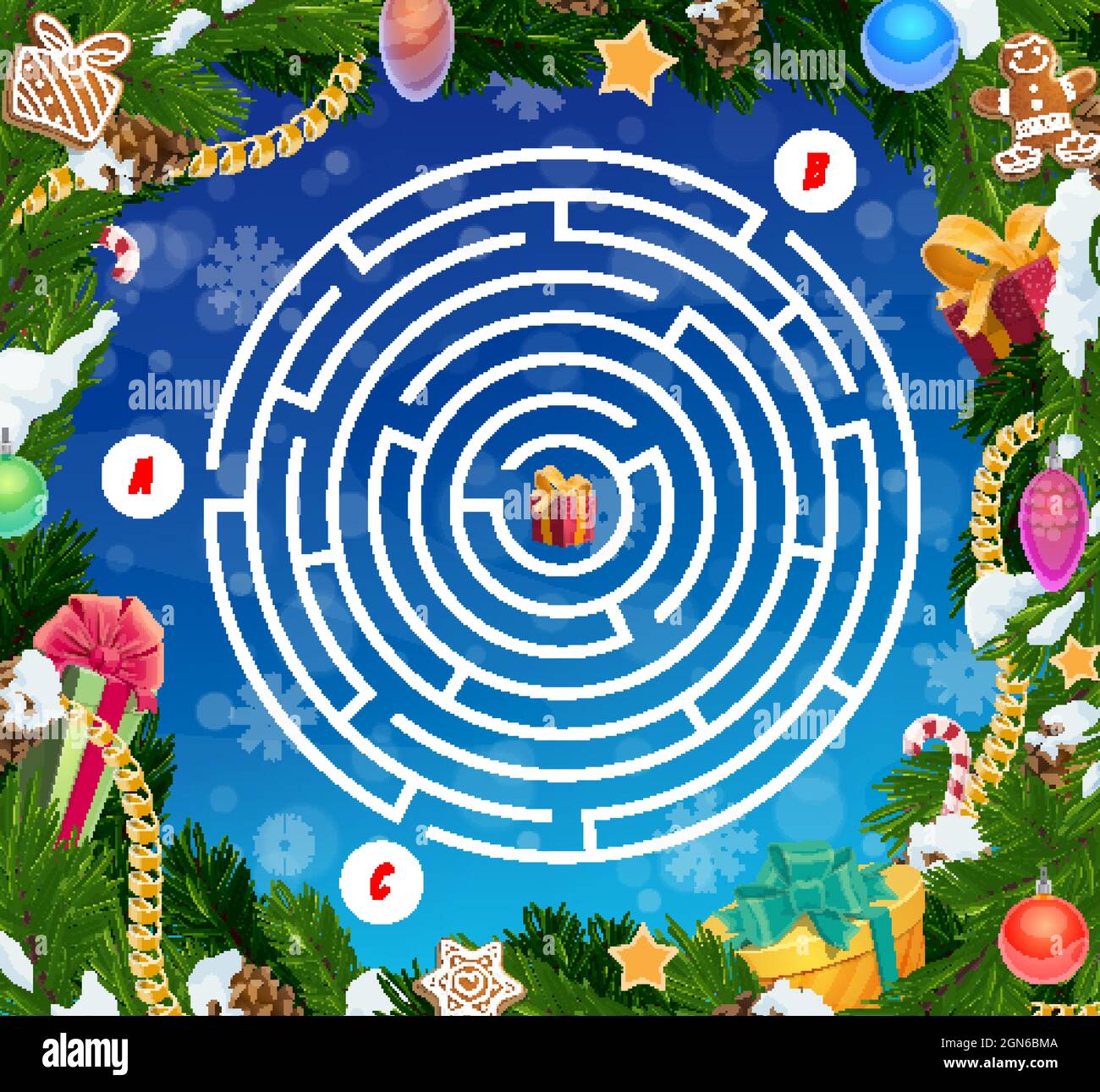 Children playing with boxes Stock Vector Images - Alamy