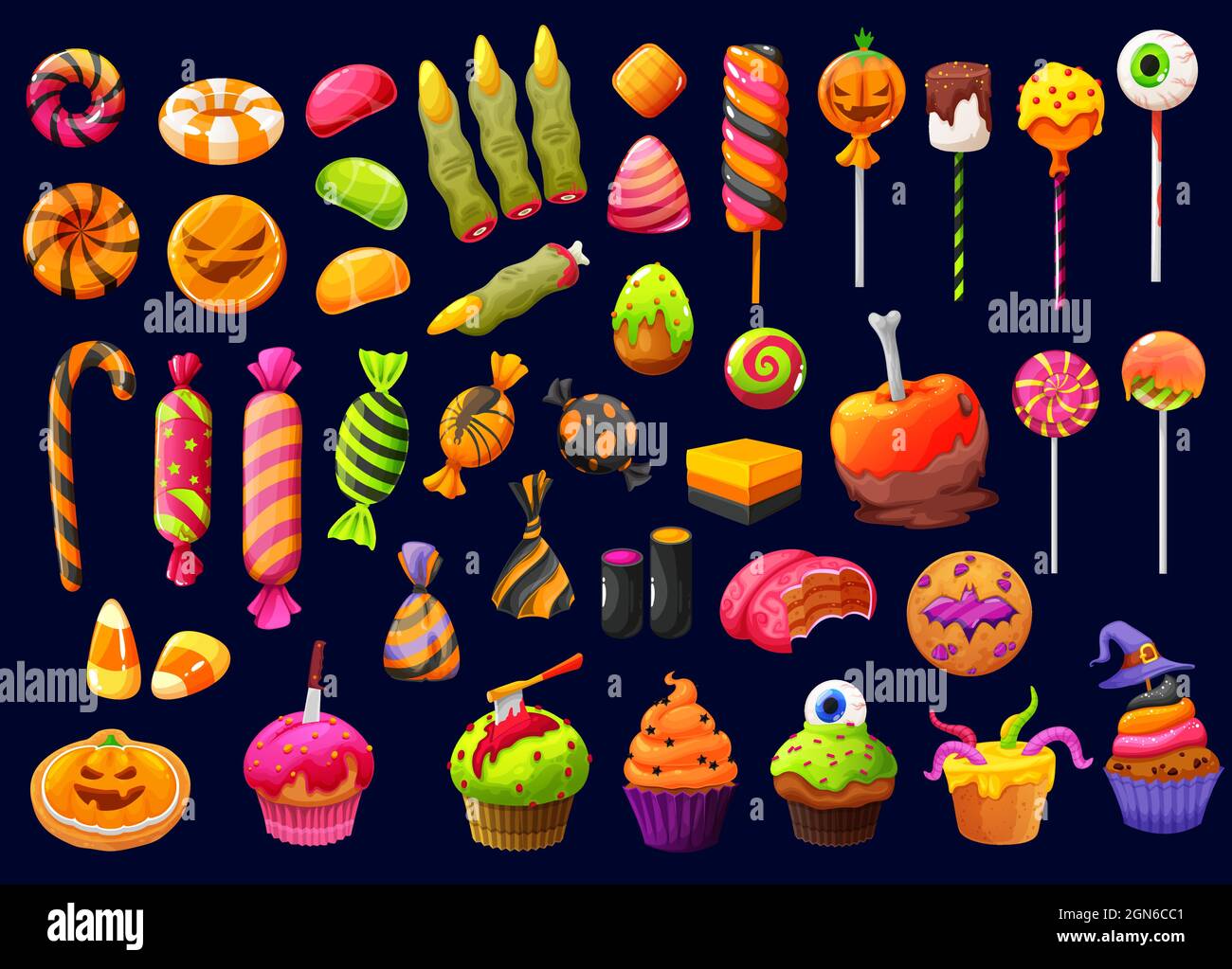 Cartoon Halloween Candy