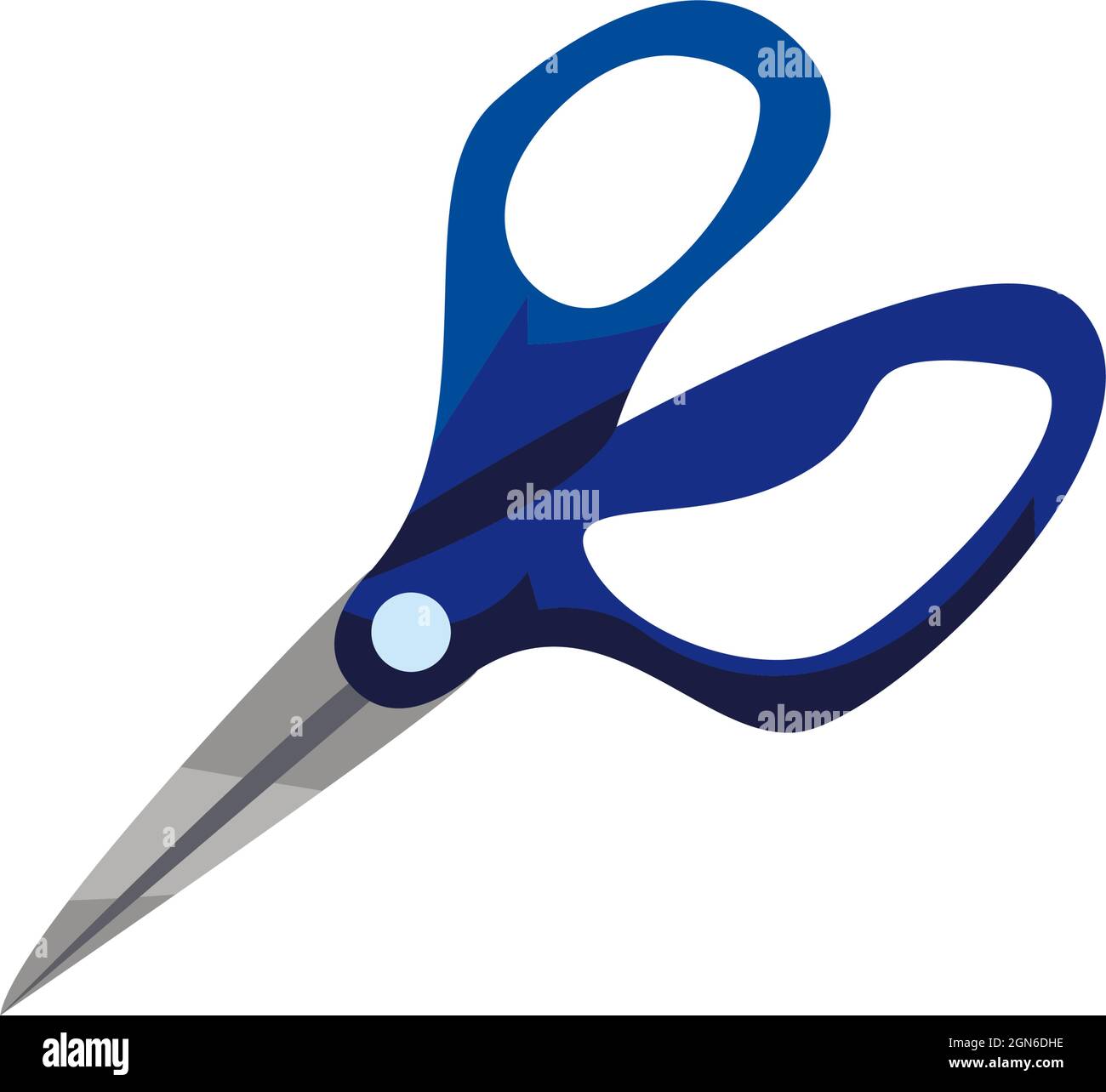 Scissor tool on white background Stock Vector Image & Art - Alamy