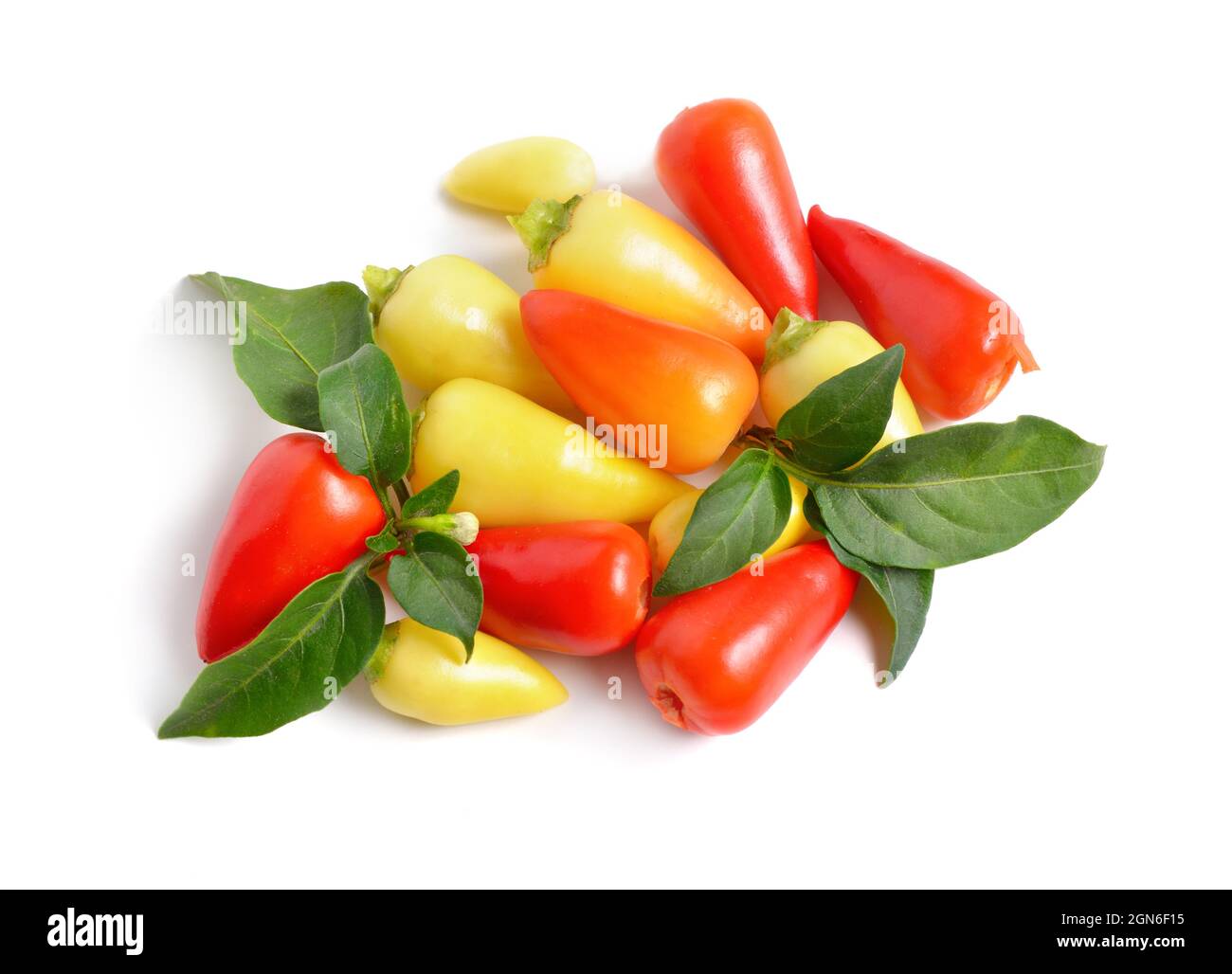Small hot red chili isolated on white background Stock Photo - Alamy