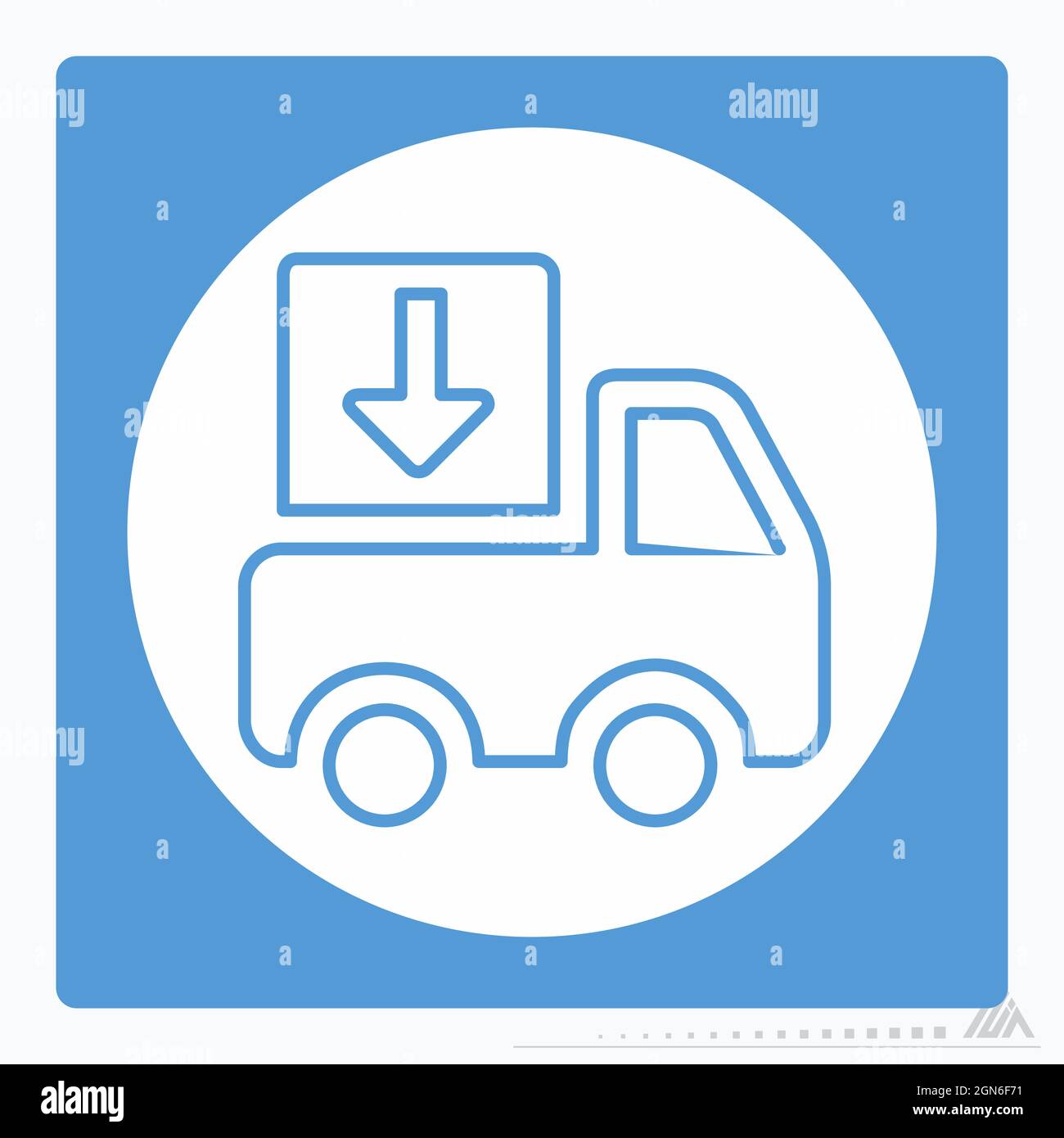 Express import icon simple Cut Out Stock Images & Pictures - Alamy