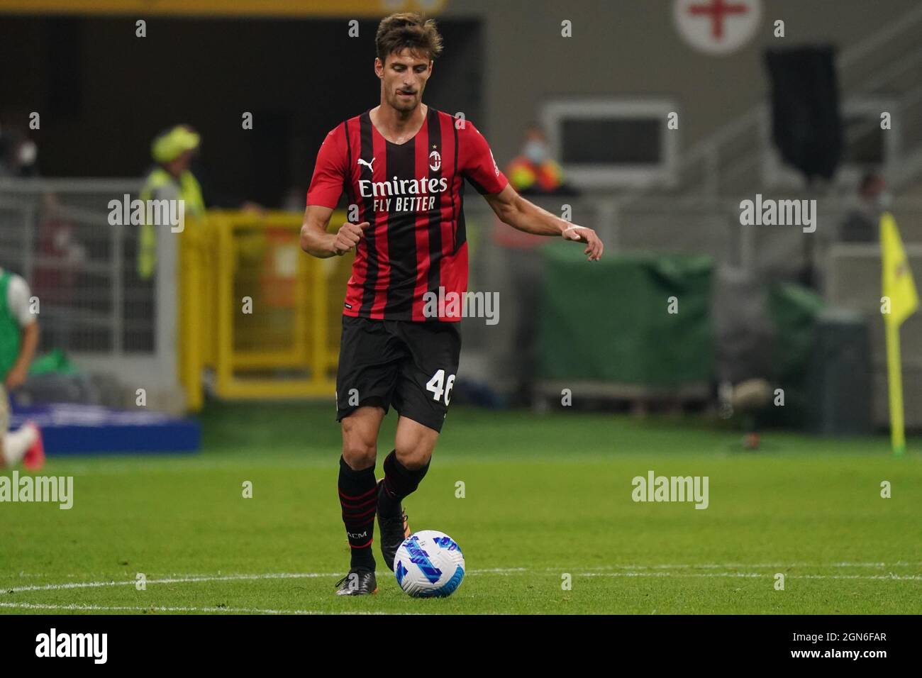 Matteo gabbia goal hi-res stock photography and images - Alamy