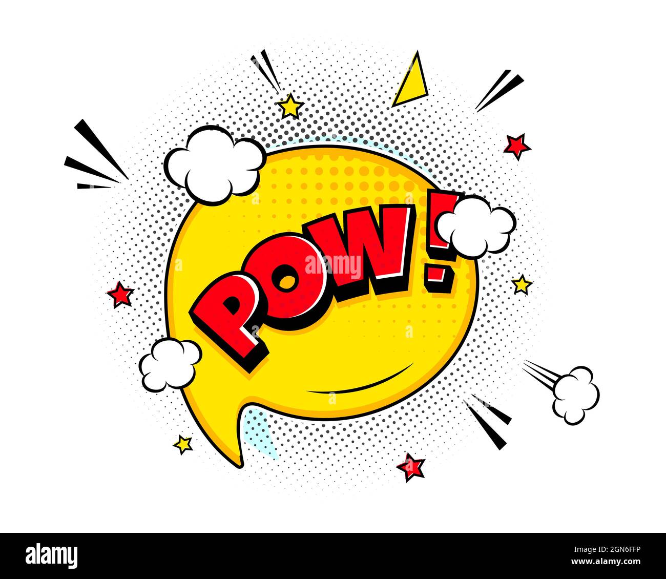 Comic Book Lettering Pow