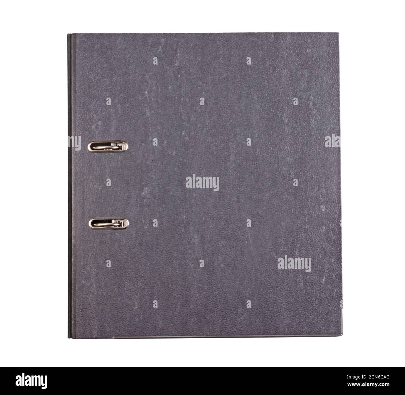 Black archive business folder isolated on white Stock Photo - Alamy