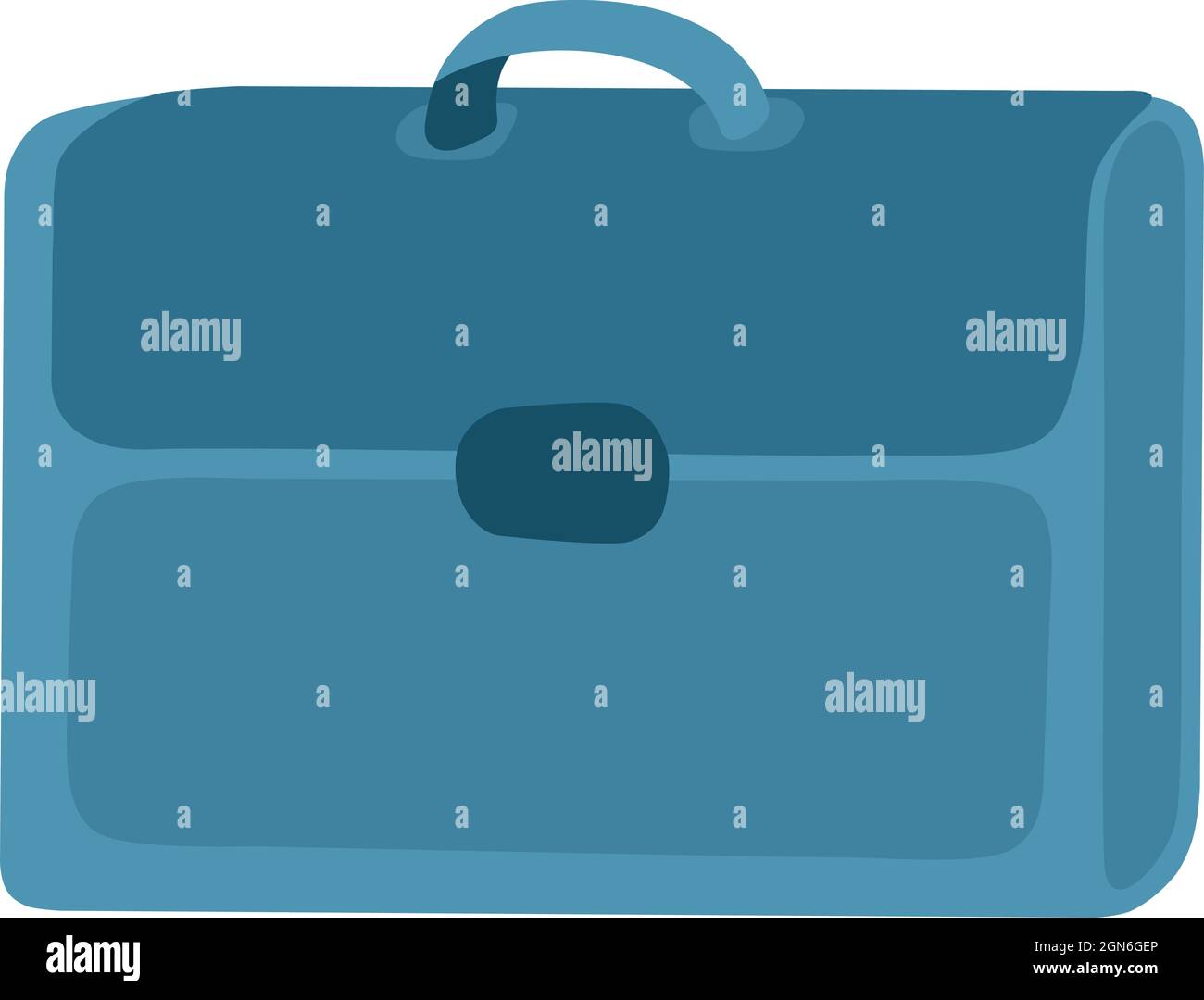 case for documents and papers. cartoon isolated vector Stock Vector ...