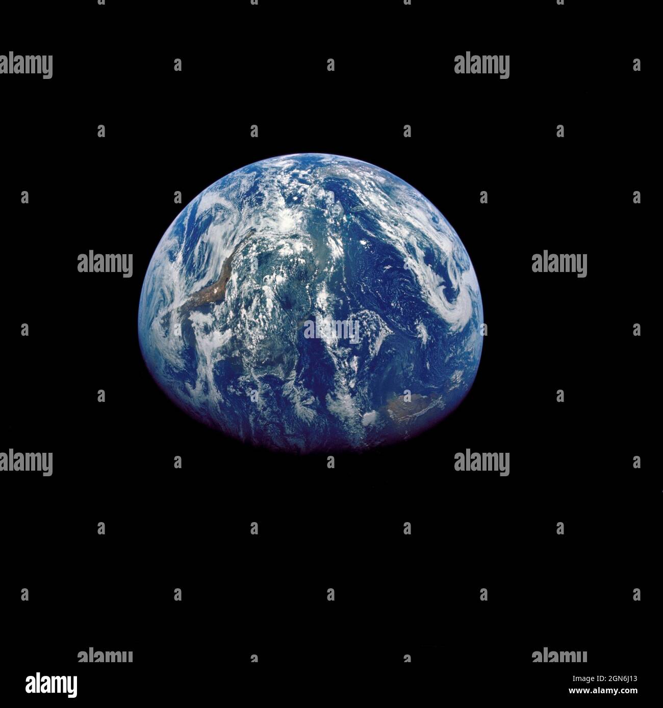 (26 July 1971) --- This view of Earth was photographed by the Apollo 15 ...