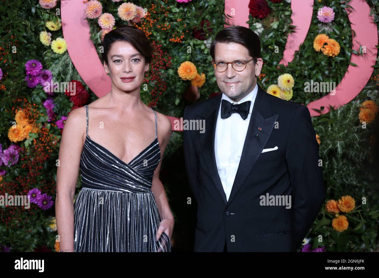 Aurelie Dupont and Alexander Neef attend the Gustavo Dudamel's ...