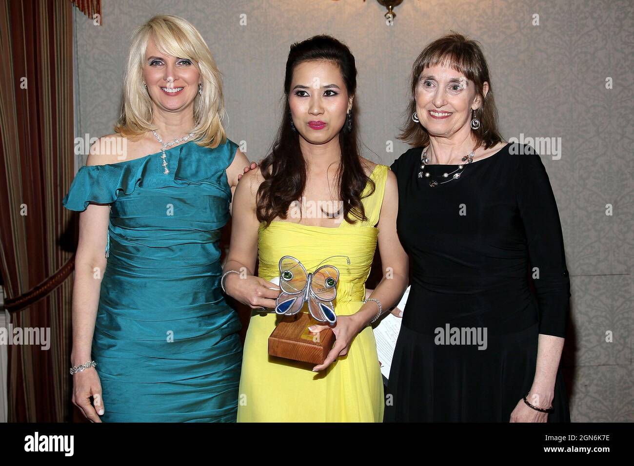 New York, NY, USA. 25 April, 2011. Sara Herbert-Galloway, Chau-Giang ...