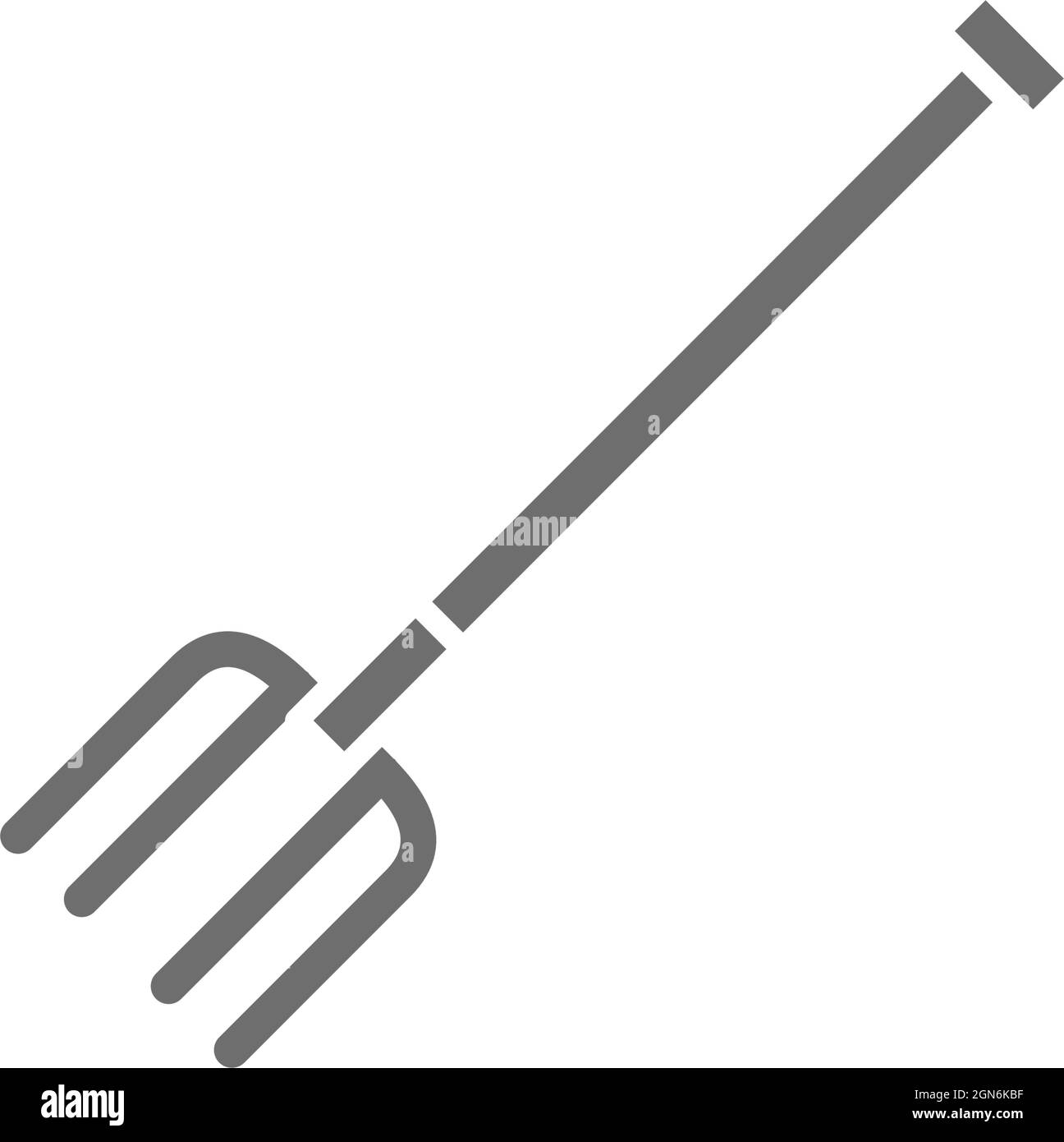 Digging fork Stock Vector Images - Alamy