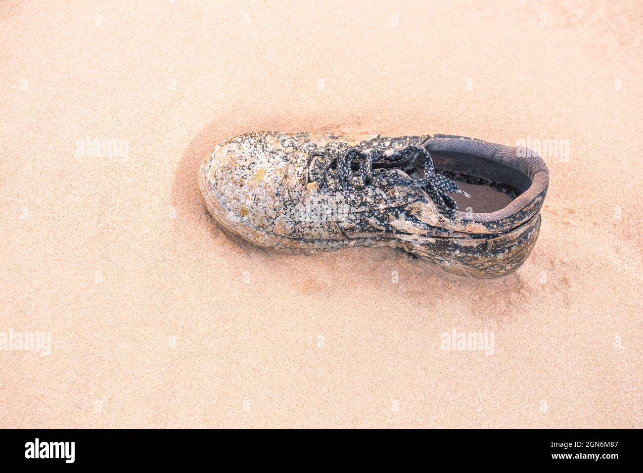 Litter rubbish shoe waste hi-res stock photography and images - Alamy