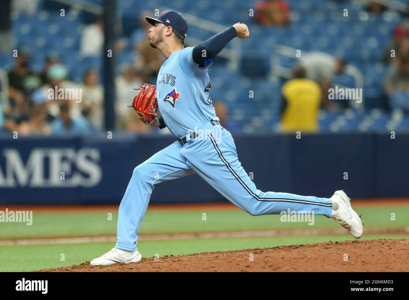 St. Petersburg, FL. USA; Toronto Blue Jays relief pitcher Tayler ...
