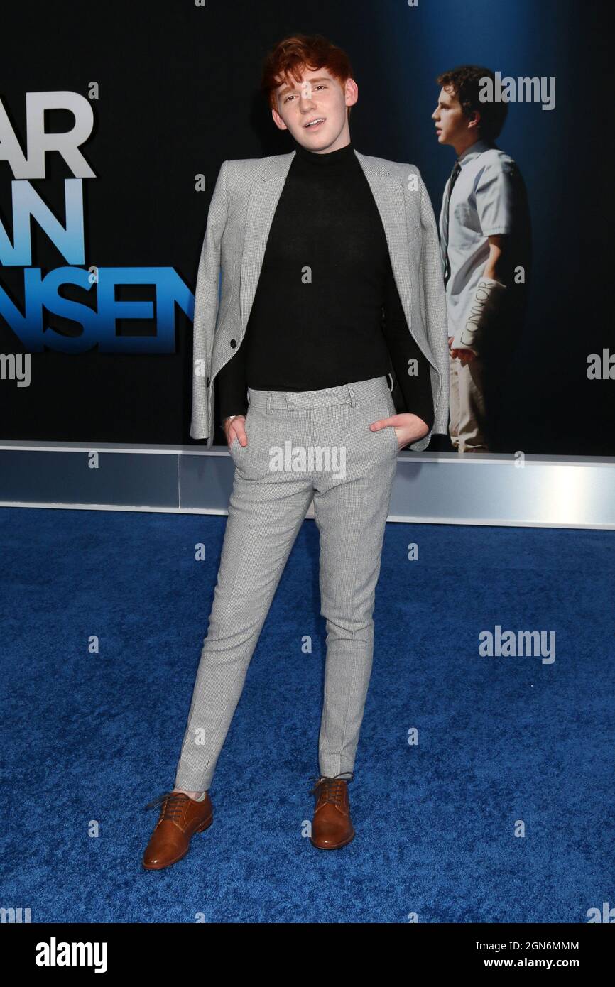 LOS ANGELES - SEP 22: Marvin Leon at the Dear Evan Hansen Premiere at ...