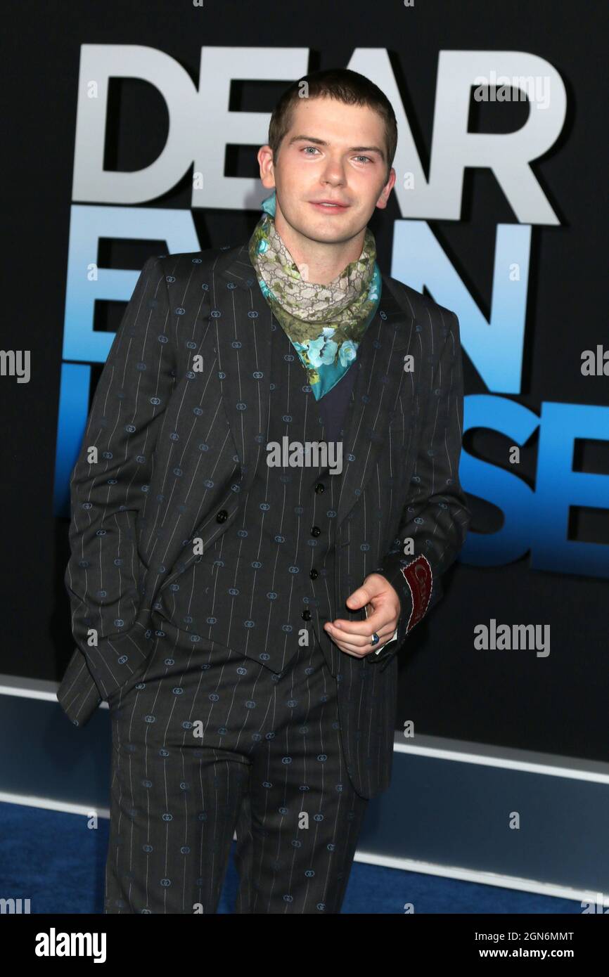 LOS ANGELES - SEP 22: Colton Ryan at the Dear Evan Hansen Premiere at ...