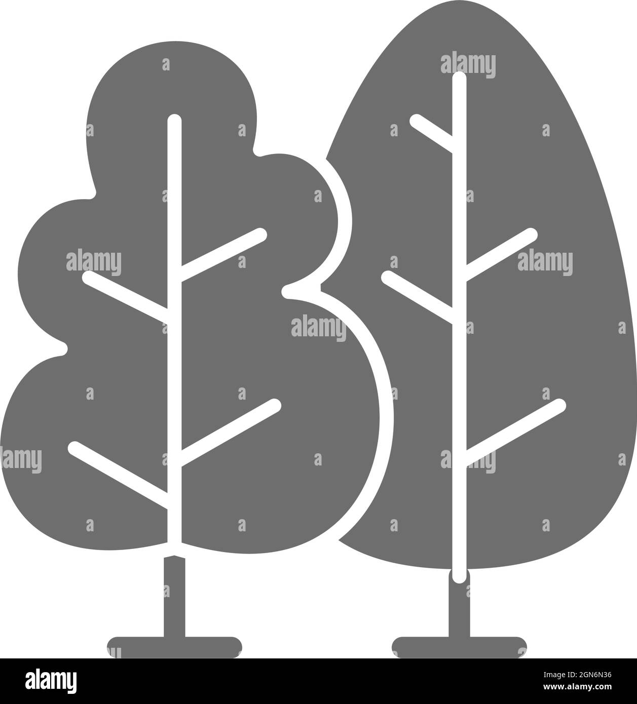 Trees lined Stock Vector Images - Alamy