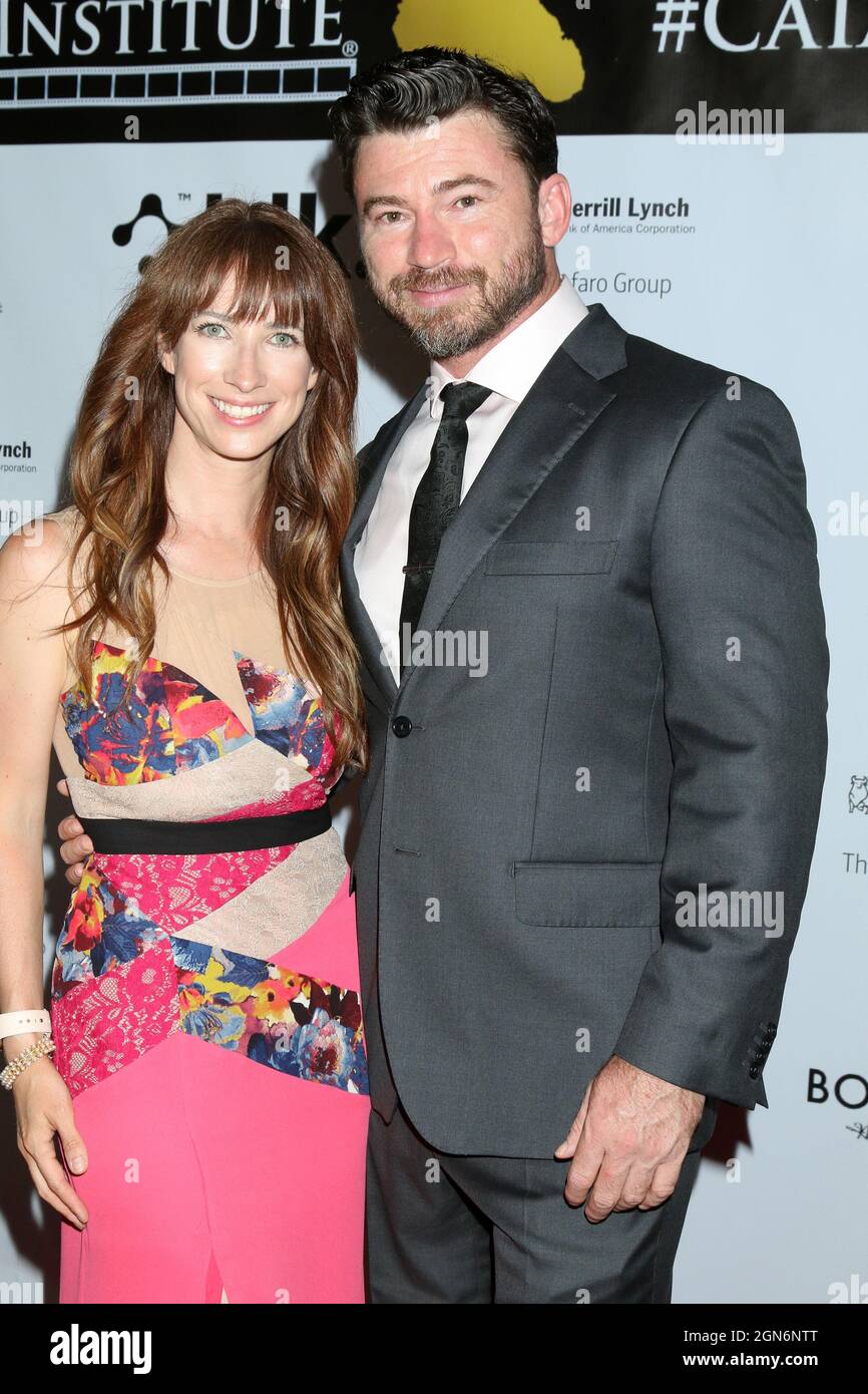 LOS ANGELES - SEP 18: Alexis Nelson, William Mark McCullough at the Catalina Film Fest at Long ...