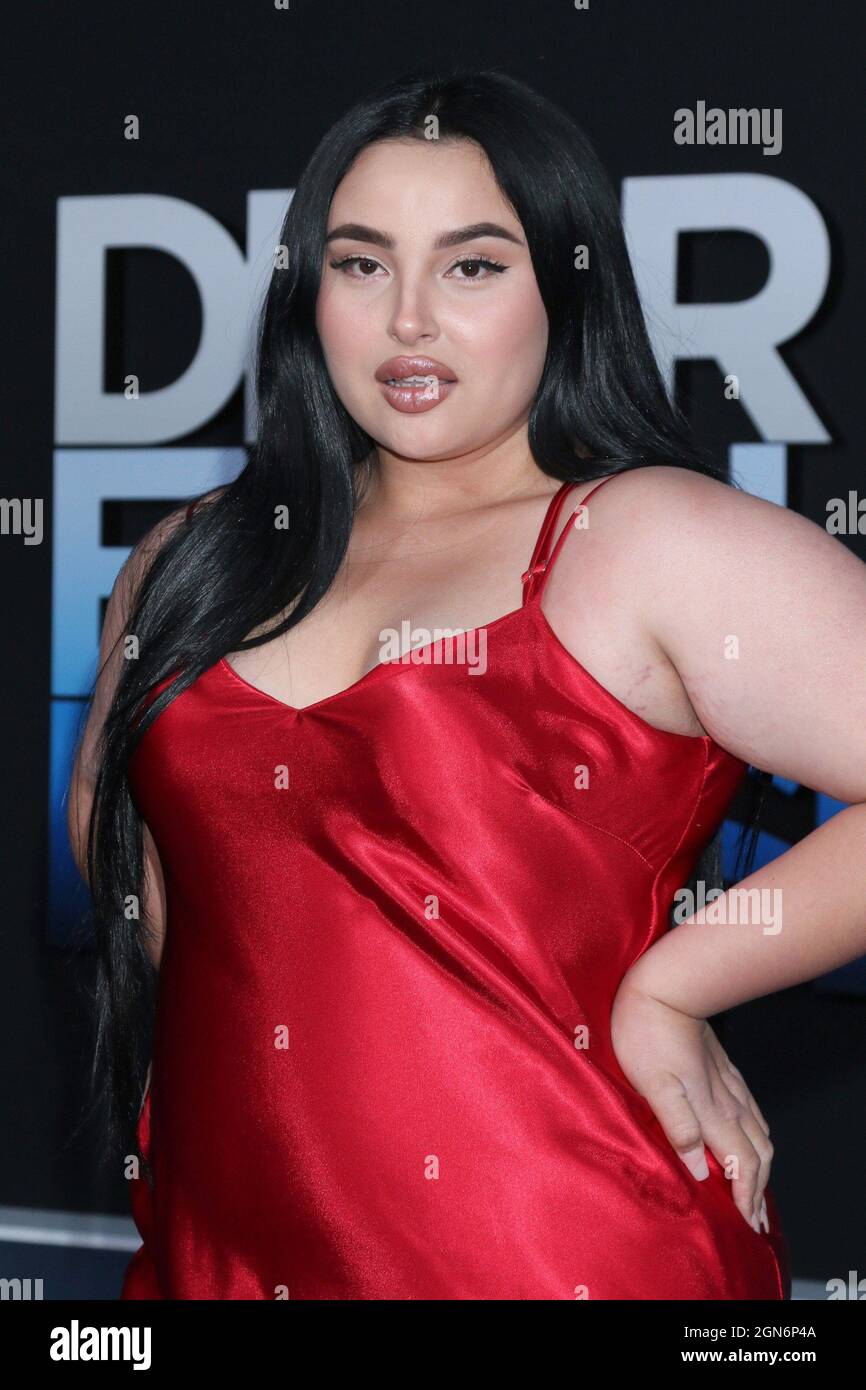 Los Angeles Ca 22nd Sep 2021 Zoey Luna At Arrivals For Dear Evan Hansen Premiere Walt