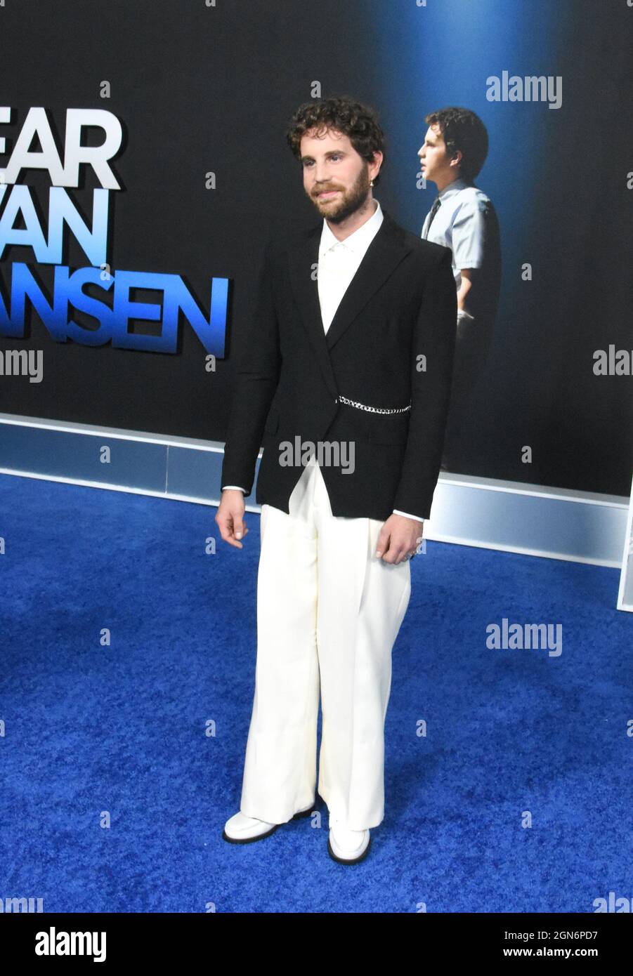 Los Angeles, California, USA 22nd September 2021 Singer/Actor Ben Platt ...