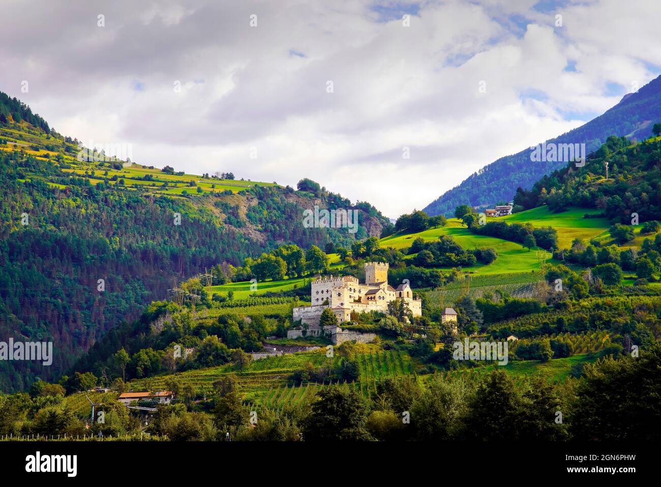 Churburg Castle built 1250, one of the most visited castles in South ...