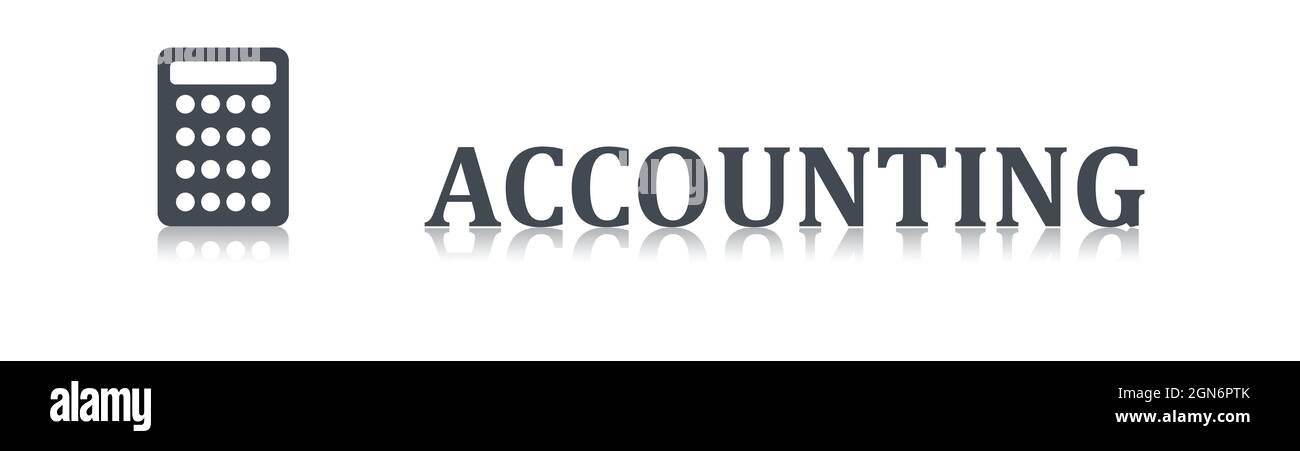 Illustration of an accounting concept Stock Photo - Alamy