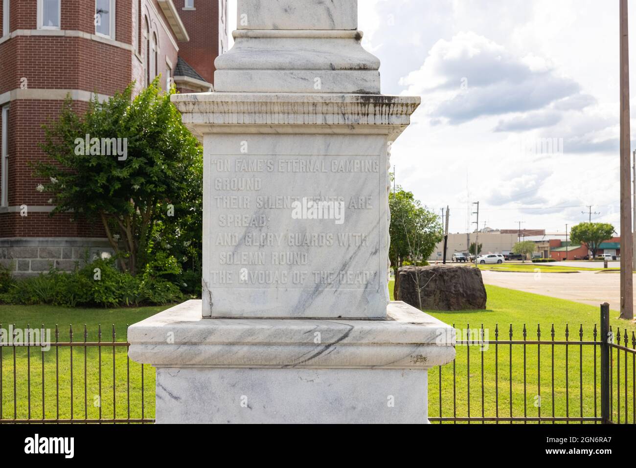 Arkadelphia, Arkansa, USA - Junio 28, 2021: Clark County with the ...