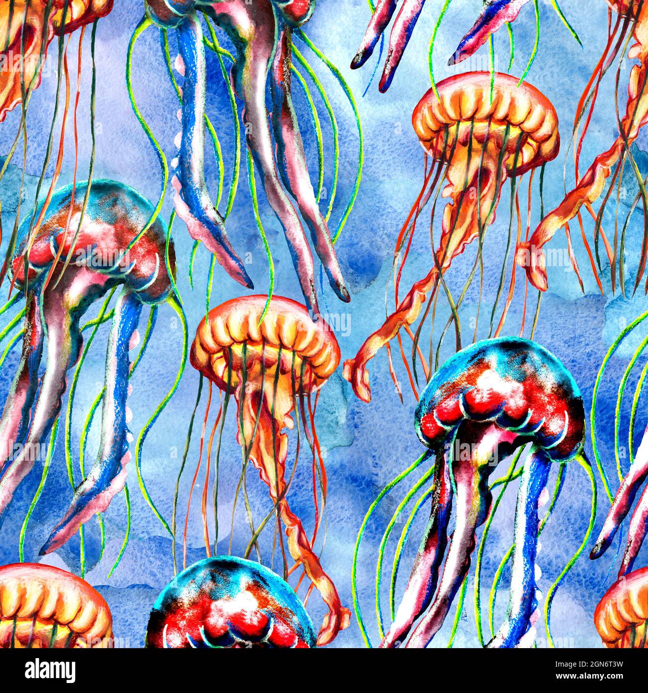 Deep Sea Rainbow Jellyfish