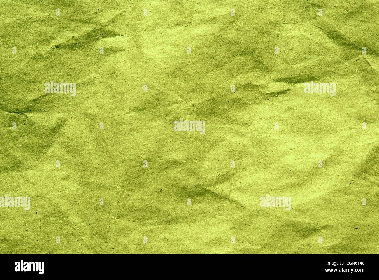 background of green crumpled paper Stock Photo - Alamy