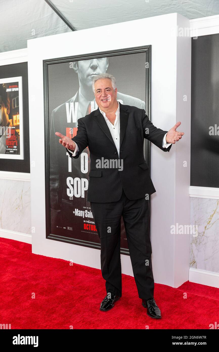 Nick Vallelonga attend premiere of The Many Saints of Newark movie at ...